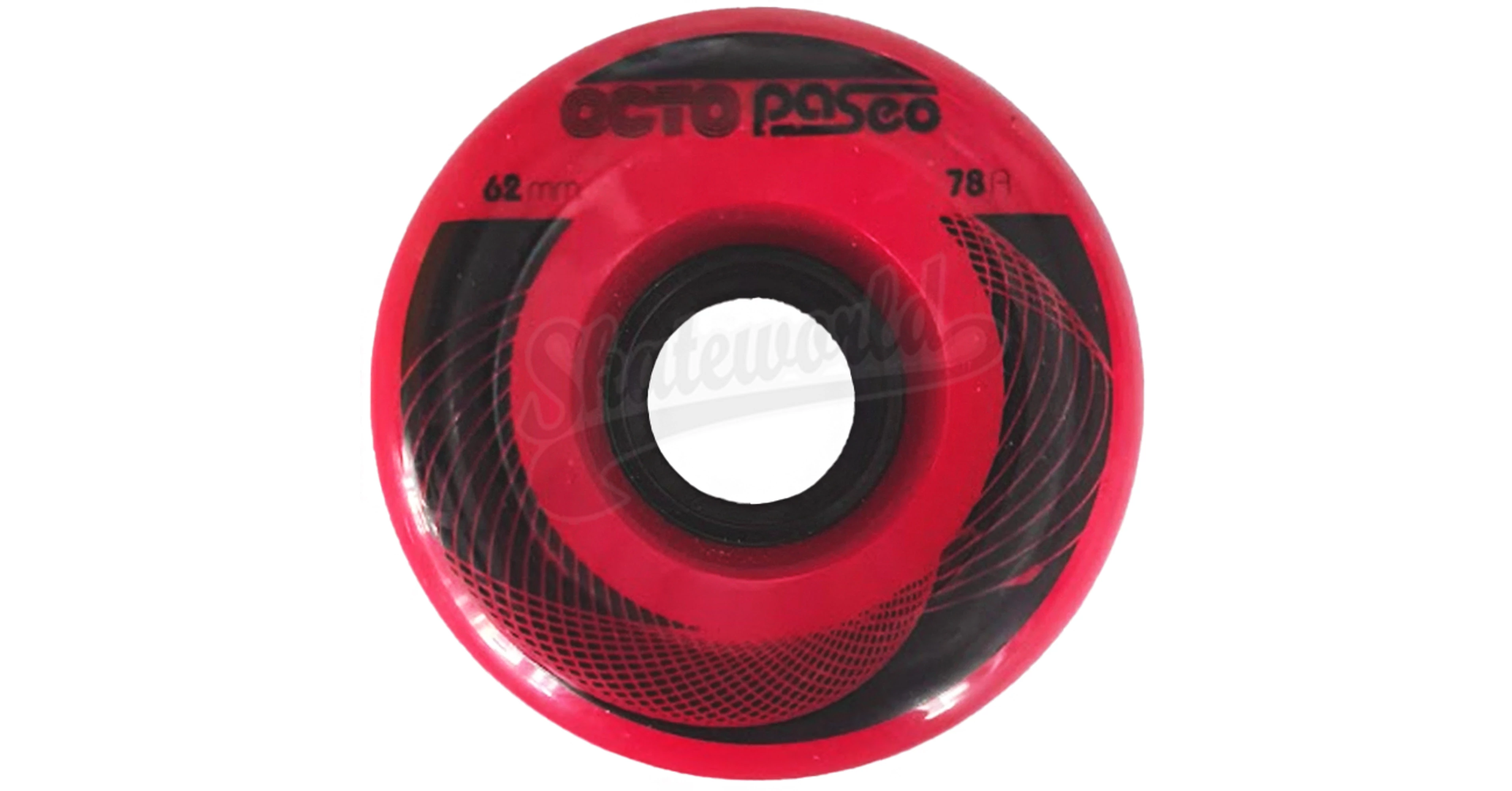 Octo Paseo red 62mm x 38mm / 78A kétsoros görkorcsolya kerék